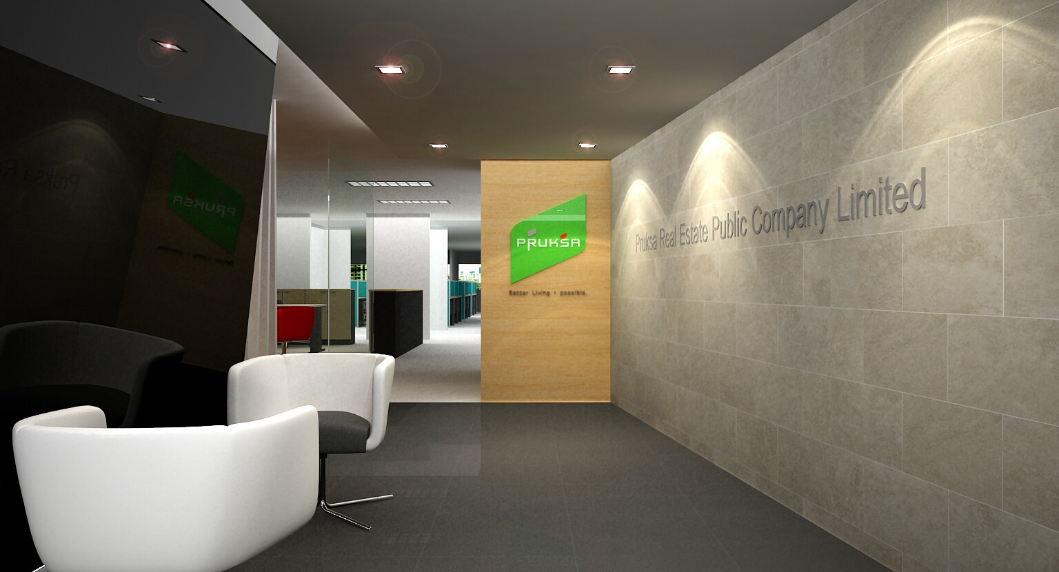 Pruksa @ CP Tower 3 - Archigram